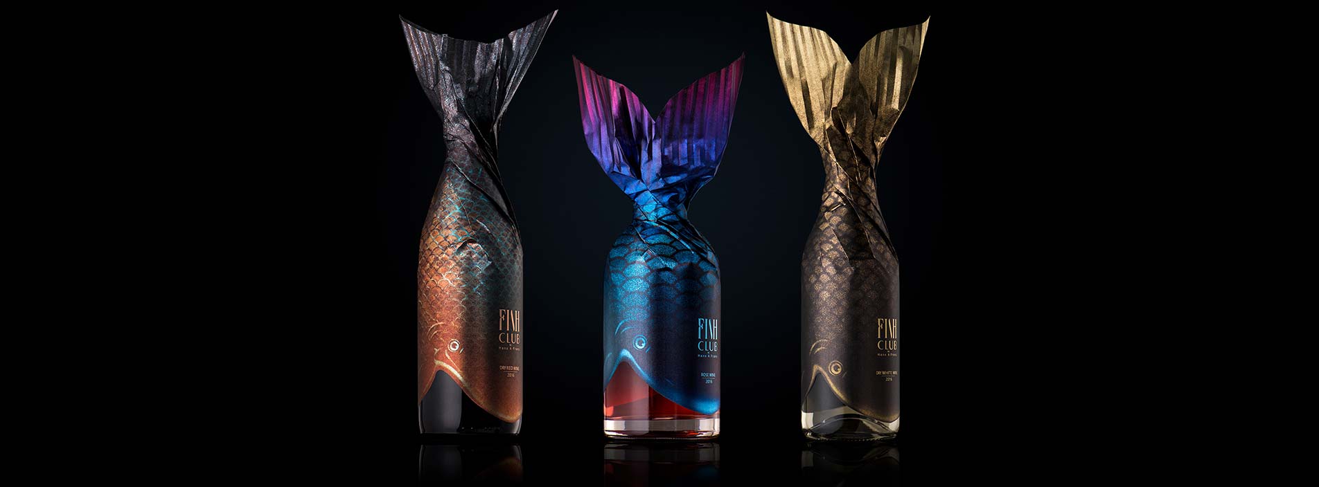 Fish Club Wine - packaging - proyecto destacado - Code Barcelona