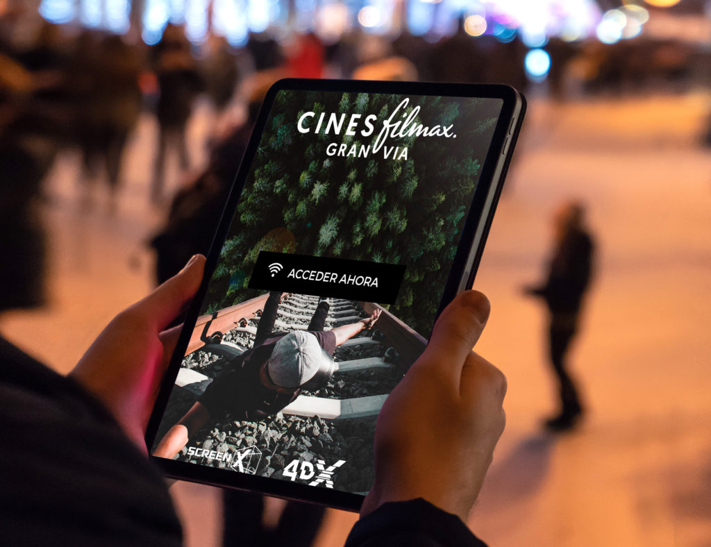 Portal WiFi Filmax Gran Vía, proyecto terminado - Code Barcelona